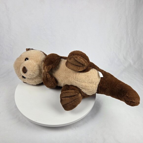 Toys | Justin Otter 18 Plush Toy Factory Stuffed Animal Brown Tan Nwt ...